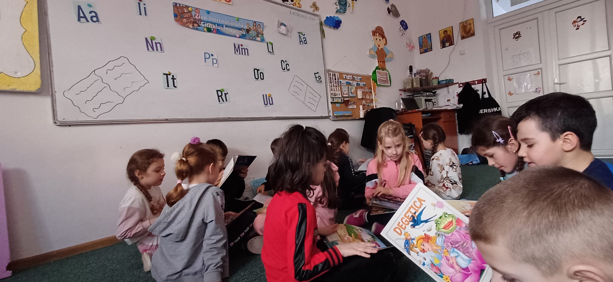 Ziua Internațională a Cititului împreună 2024 la clasa pregătitoare ...